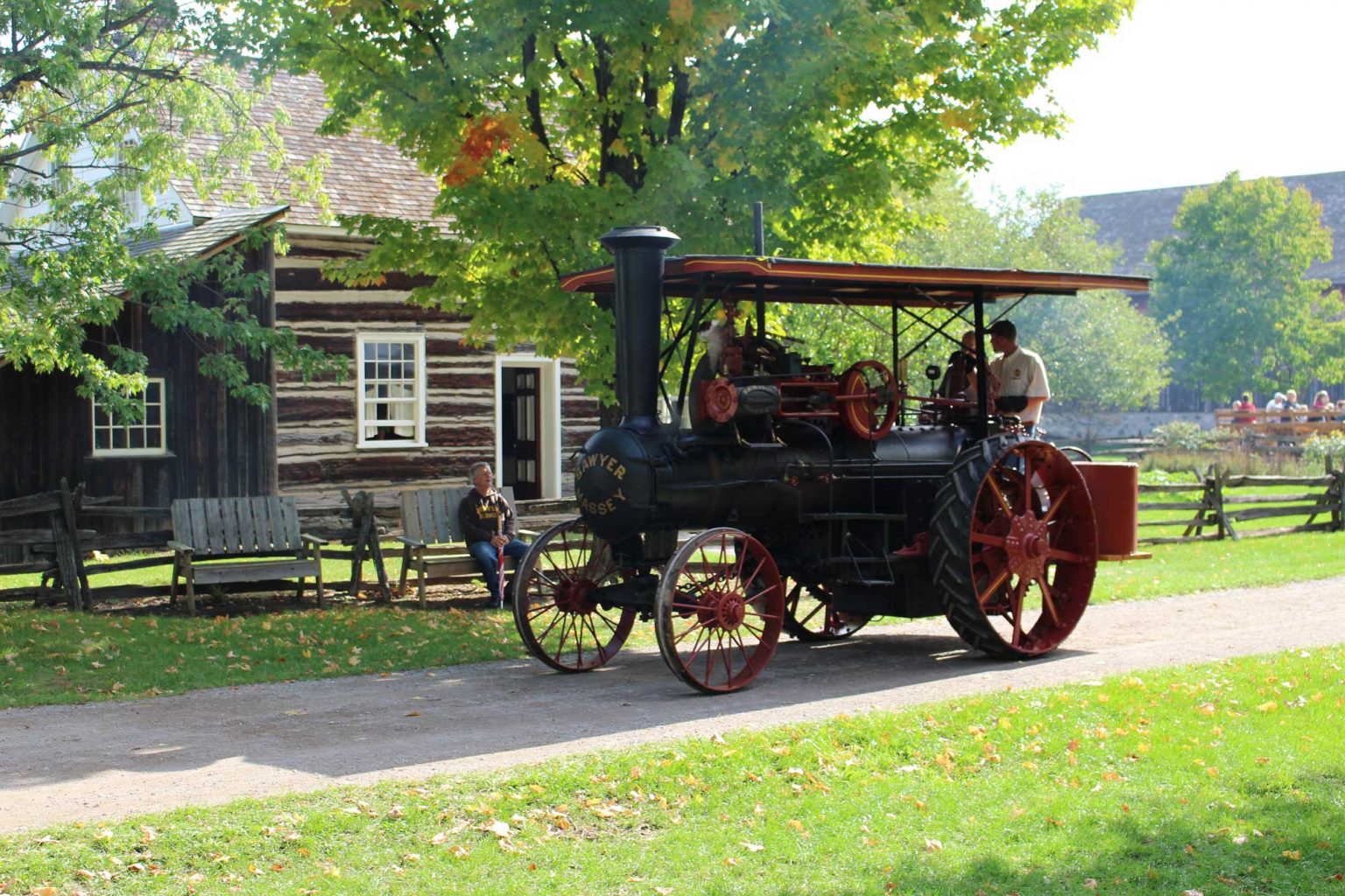 Sawyer-Massey Steam Engine - Lang Pioneer Village Lang Pioneer Village