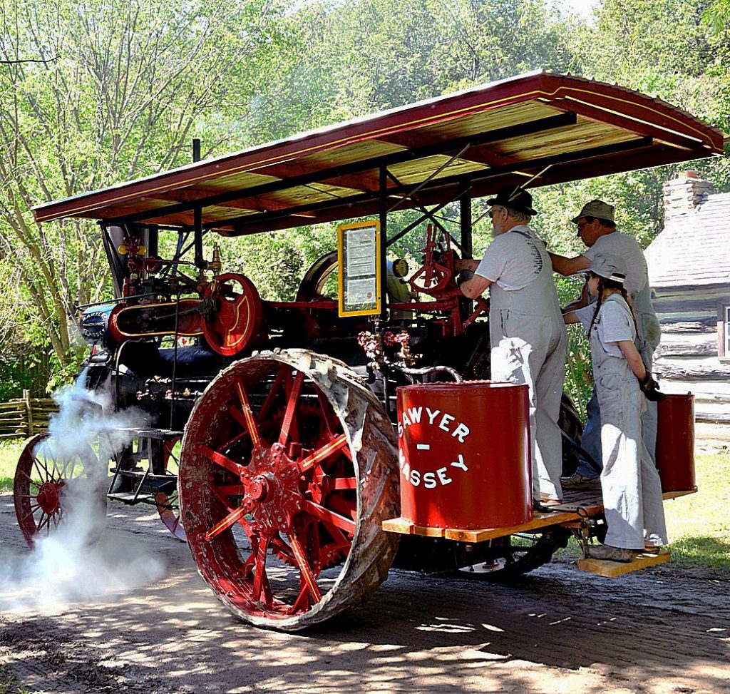 Sawyer-Massey Steam Engine - Lang Pioneer Village Lang Pioneer Village