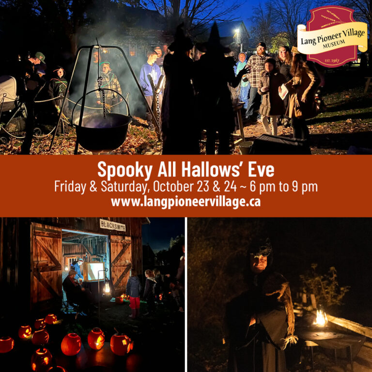 Spooky All Hallows' Eve - Lang Pioneer Village Lang Pioneer Village